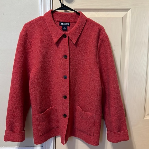 Lands' End | Jackets & Coats | Womens Lands End Wool Jacket Size 4 2 ...